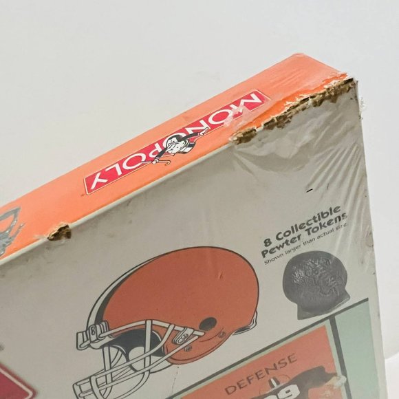 Hasbro | Games | Vintage Monopoly Cleveland Browns Edition 999 Board ...